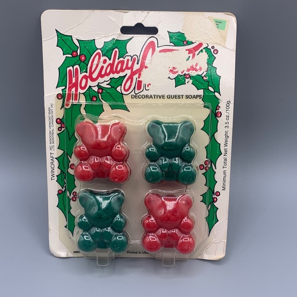 Vintage | Bath & Body | Vintage Holiday Accents Decorative Guest Soap ...